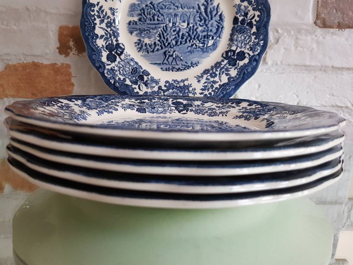 Royal Worcester Ltd Palissy 1790 Avon Scenes | Etsy