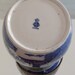 RARE Antique "minton" Flow Blue Willow Pattern Tea Caddy- Canister ...