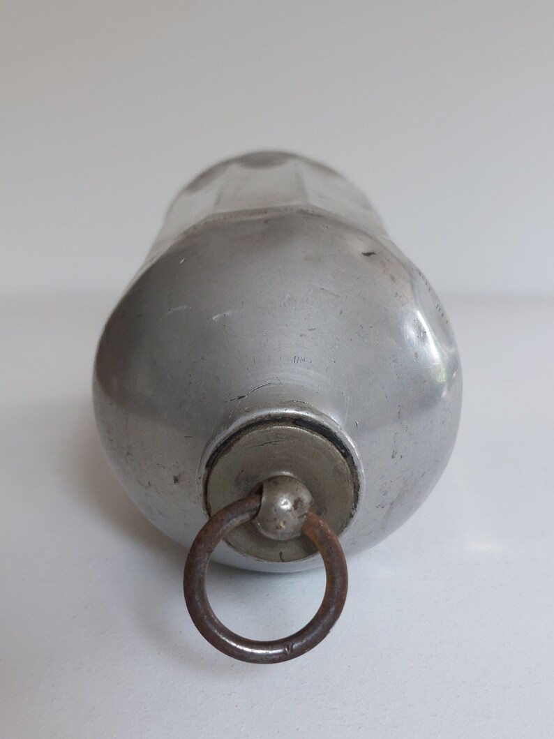 Rare WW1- WW2 "diamond" British Made Pure Aluminum Water Bottle- Flask ...