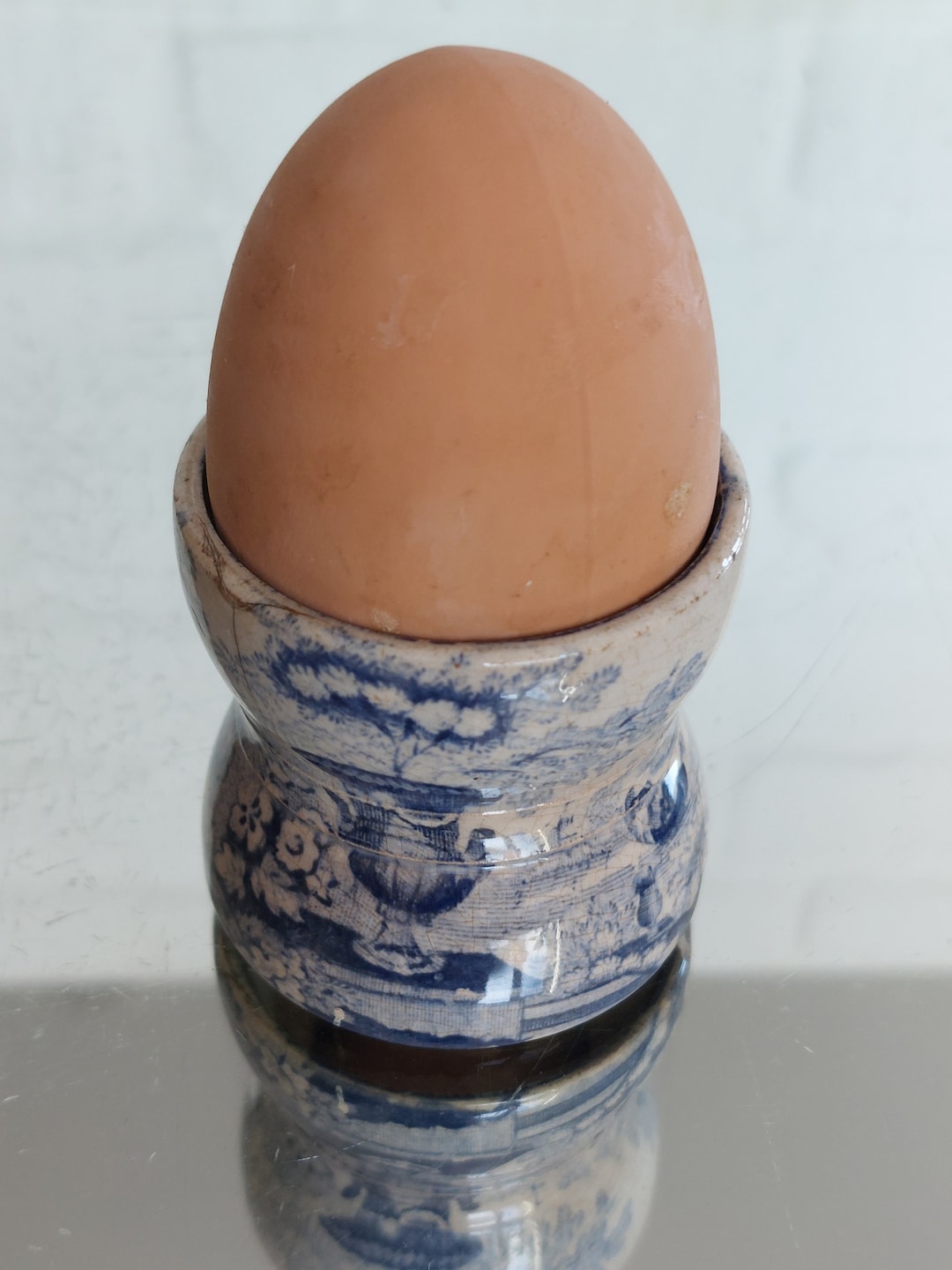 Rare Antique Blue & White Ceramic Double Egg Cup C1800s - Etsy