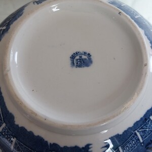 Rare Antique Maling "cetem Ware" Chamber Pot in Willow Pattern C.1920s ...