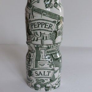 Rare Mathilda's Kitchen Burgess and Leigh Salt + Pepper Pots- Shakers ...