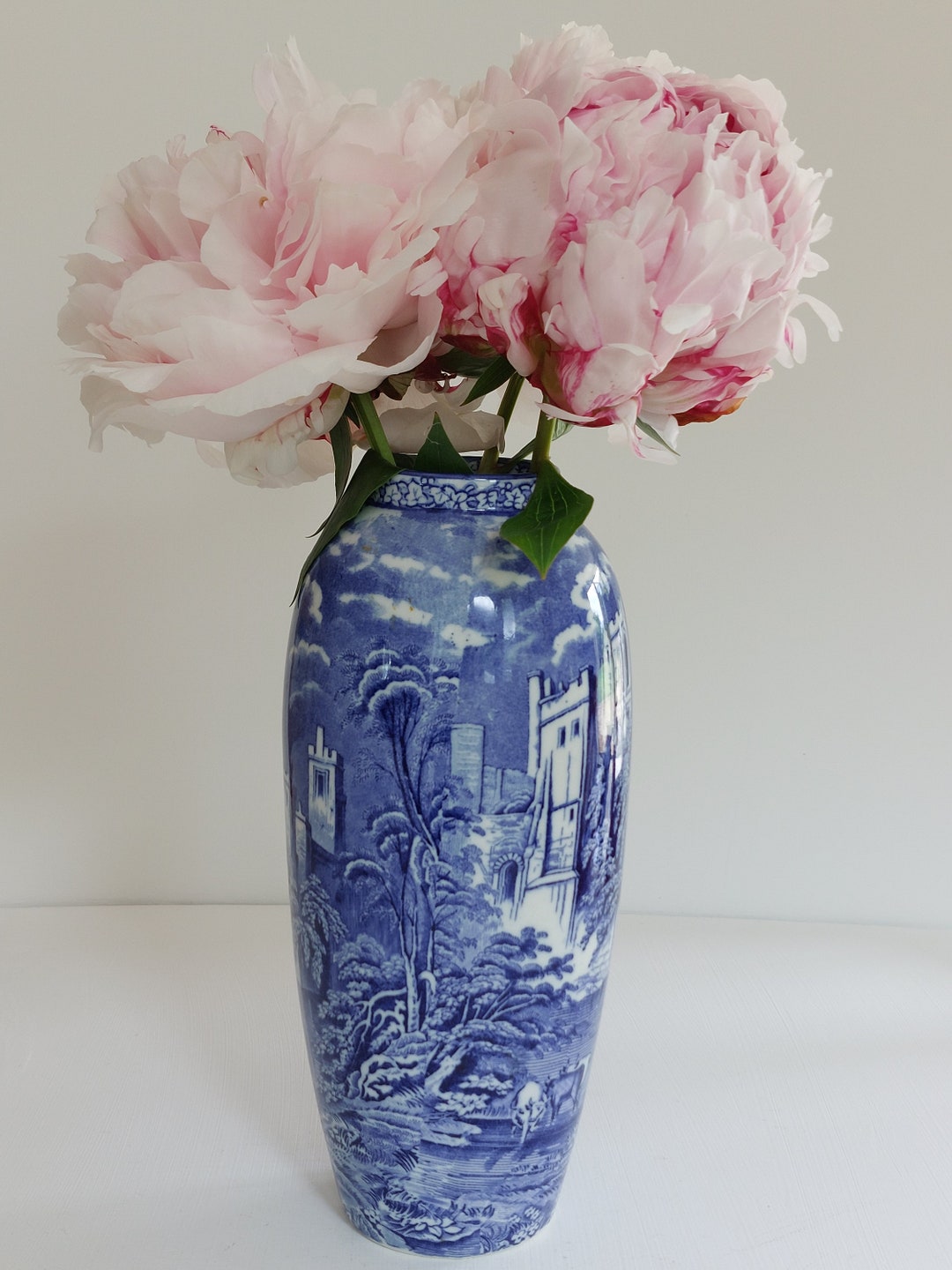 Rare Antique Tams Ware Semi Porcelain "ye Olde Priory" 9.5" Tall Large ...
