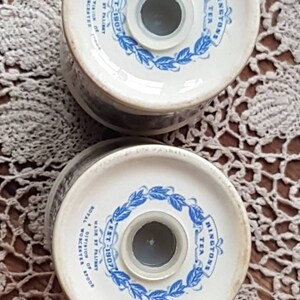 Vintage "royal Worcester Spode Ringtons Tea" Salt & Pepper Pots ...