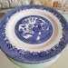 Vintage barratts of Staffordshire Pottery Willow Dinner Plates 3 ...