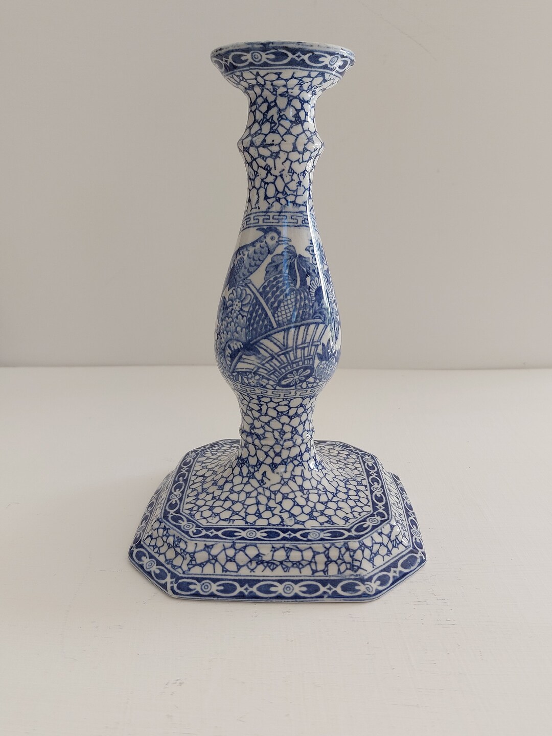 RARE Massive William Adams Tall 9" Candlestick Rd No 62394 C1920 - Etsy