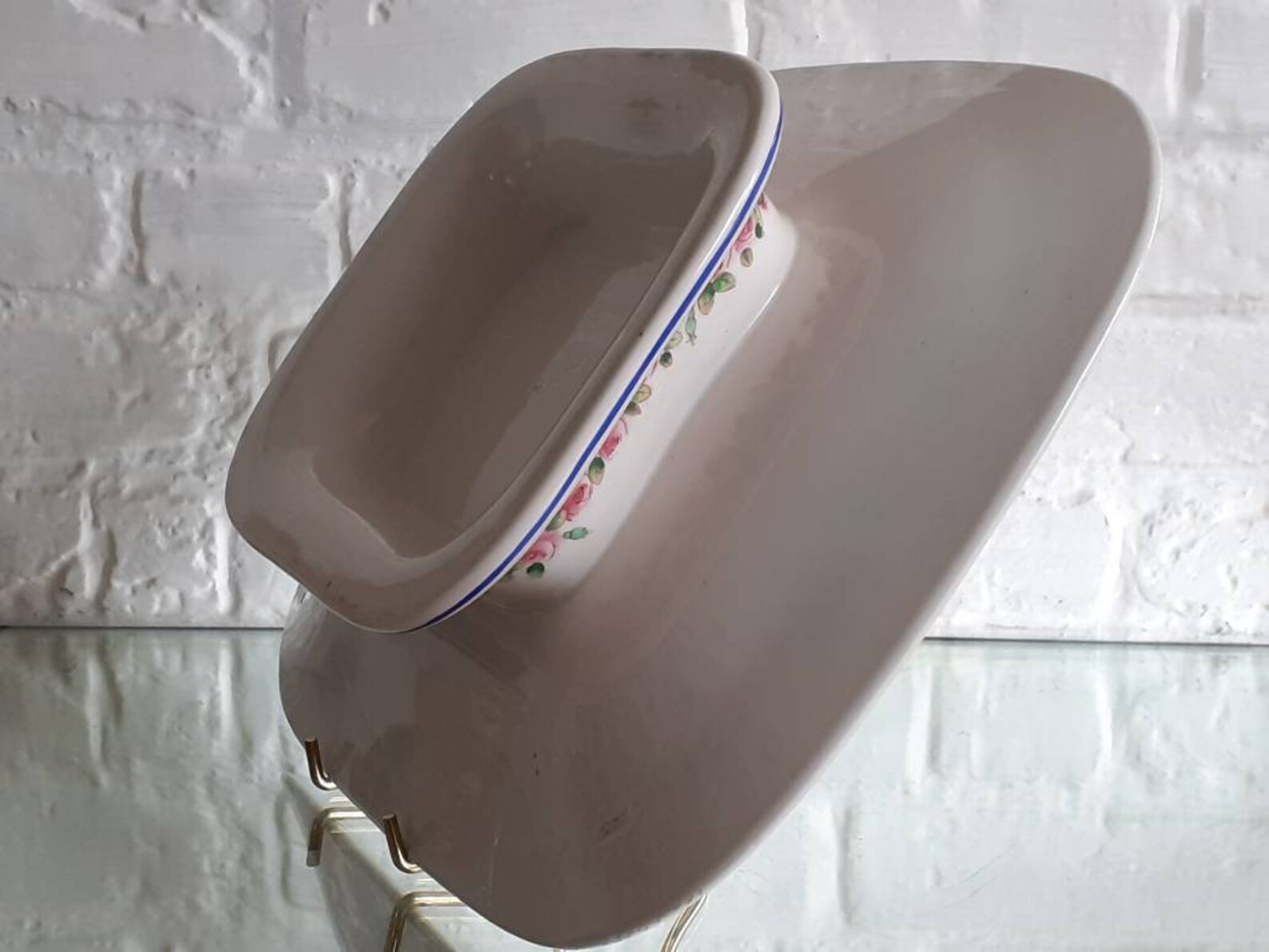 Antique Early Minton BB New Stone Rectangular Large Footed - Etsy UK