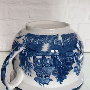 Rare Antique Maling "cetem Ware" Chamber Pot in Willow Pattern C.1920s ...