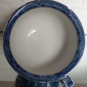Rare Antique Maling "cetem Ware" Chamber Pot in Willow Pattern C.1920s ...