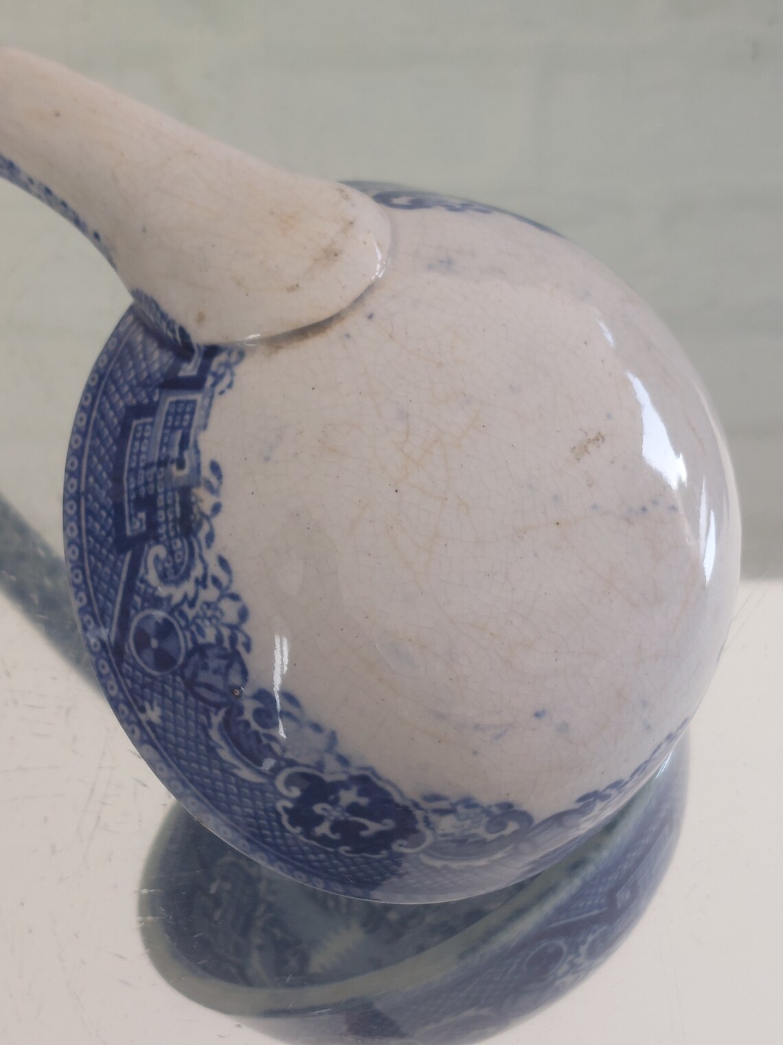 RARE Massive Antique Willow Pattern LARGE 14 Soup Ladle - Etsy