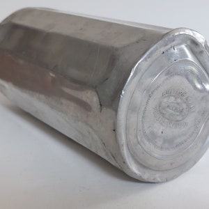 Rare WW1- WW2 "diamond" British Made Pure Aluminum Water Bottle- Flask ...