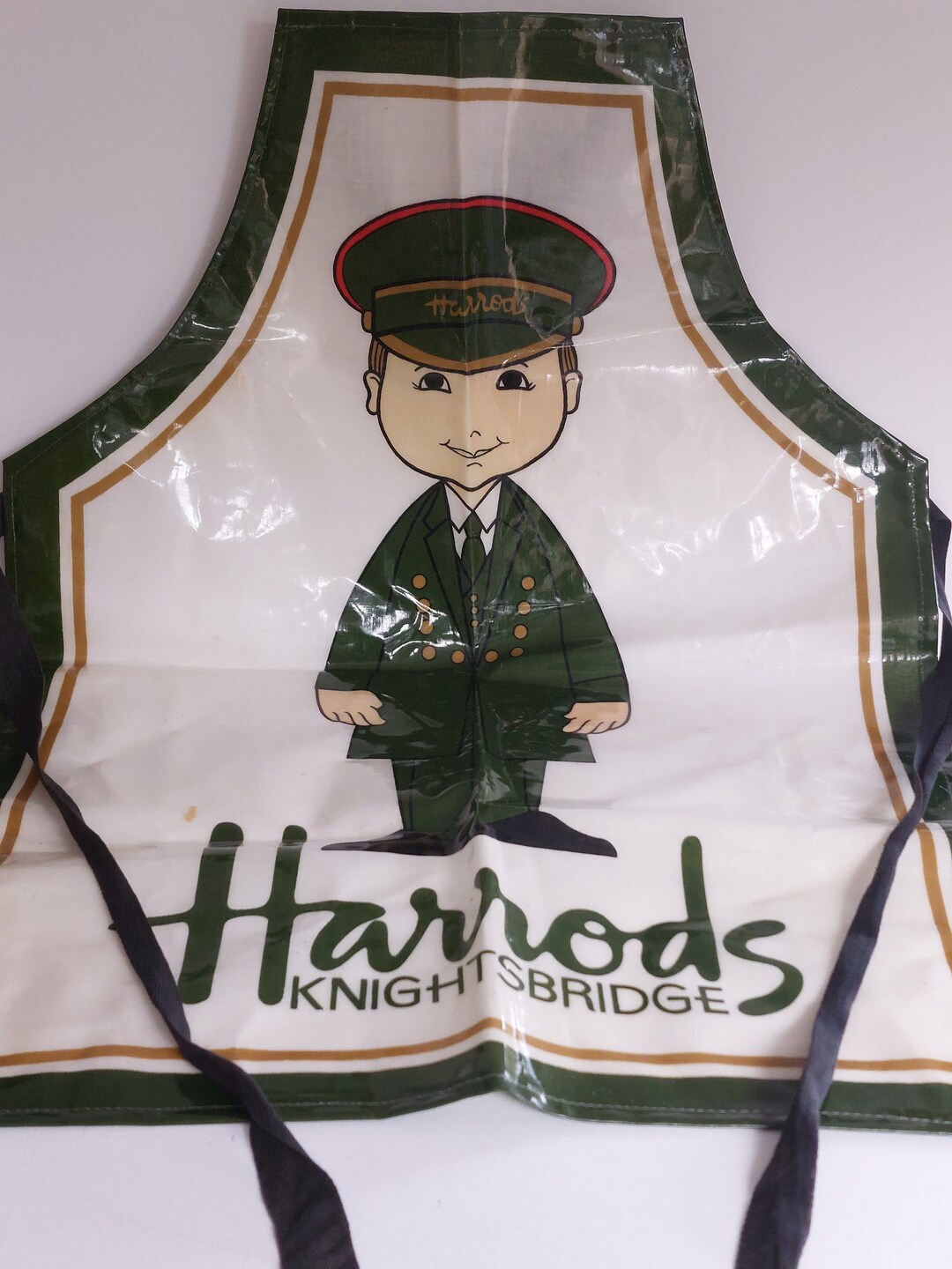 Rare Vintage harrods London PVC Apron Ulster Doorman C1970s - Etsy