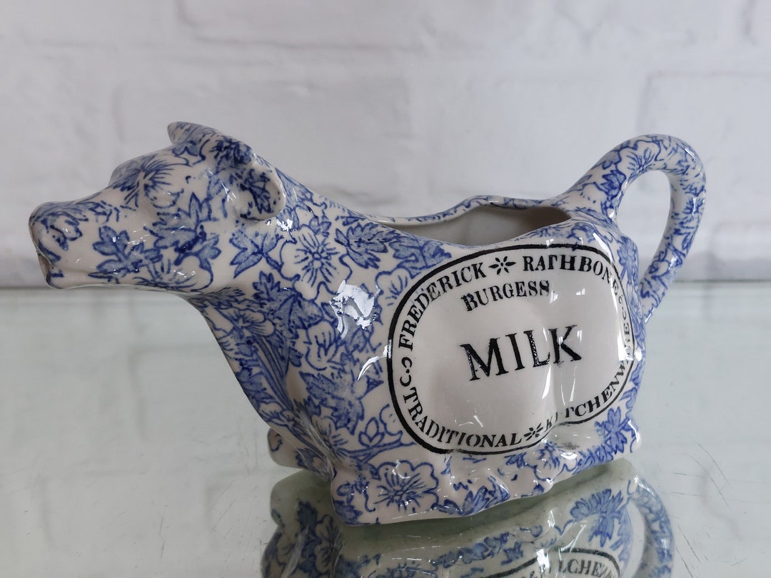 Frederick Rathbone Middleport Pottery "burgess" Pattern Cow Creamer ...