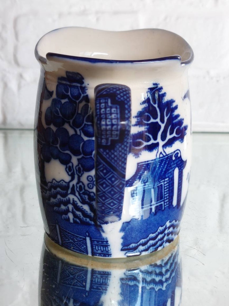 Antique Doulton Burslem Willow Pattern Milk Jug C.1891 1902 - Etsy UK