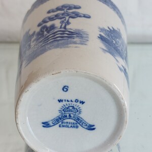 Rare "willow" Gibson & Sons Ltd Burslem England Beaker- Cup C1920 - Etsy