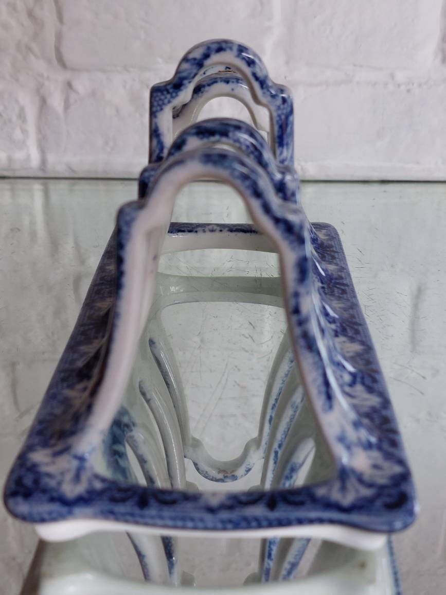 RARE Antique cauldon Chariot Pattern Large 4 - Etsy UK