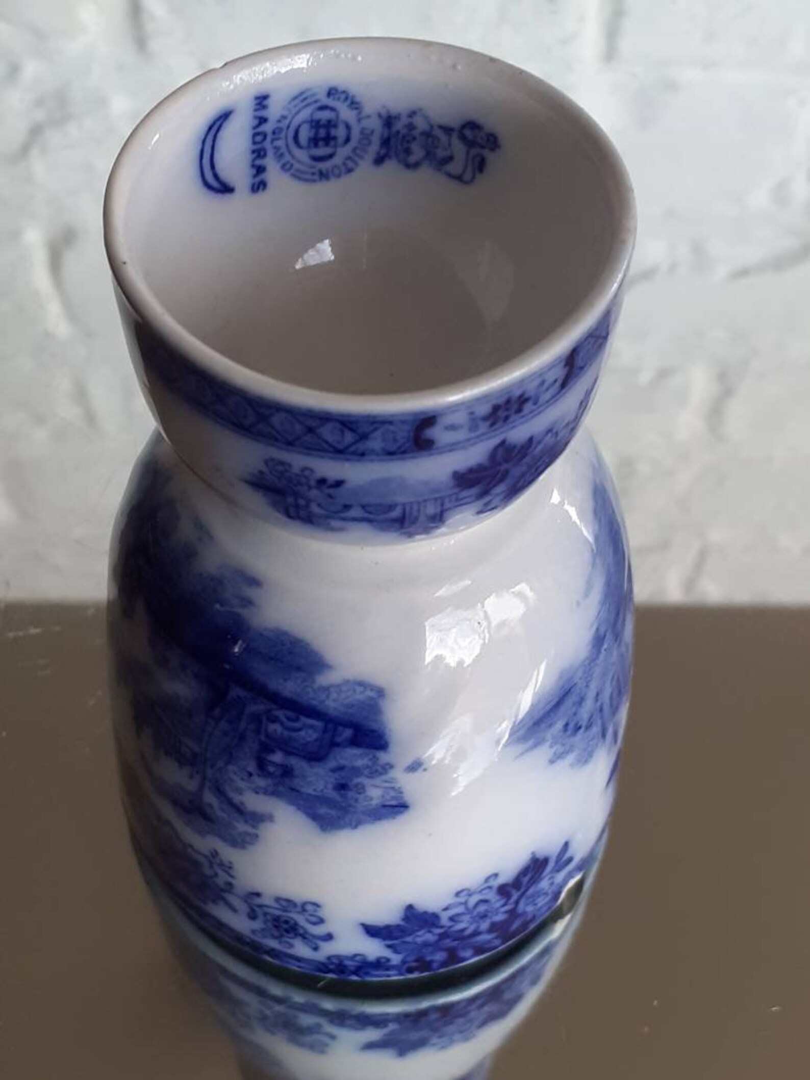 Rare Antique Pair of LARGE Flow Blue Double Egg Cups 1920 - Etsy UK