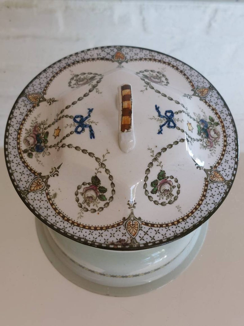 Rare Antique Royal Corona Ware S. Hancock & Sons "stella" Ceramic 3 ...
