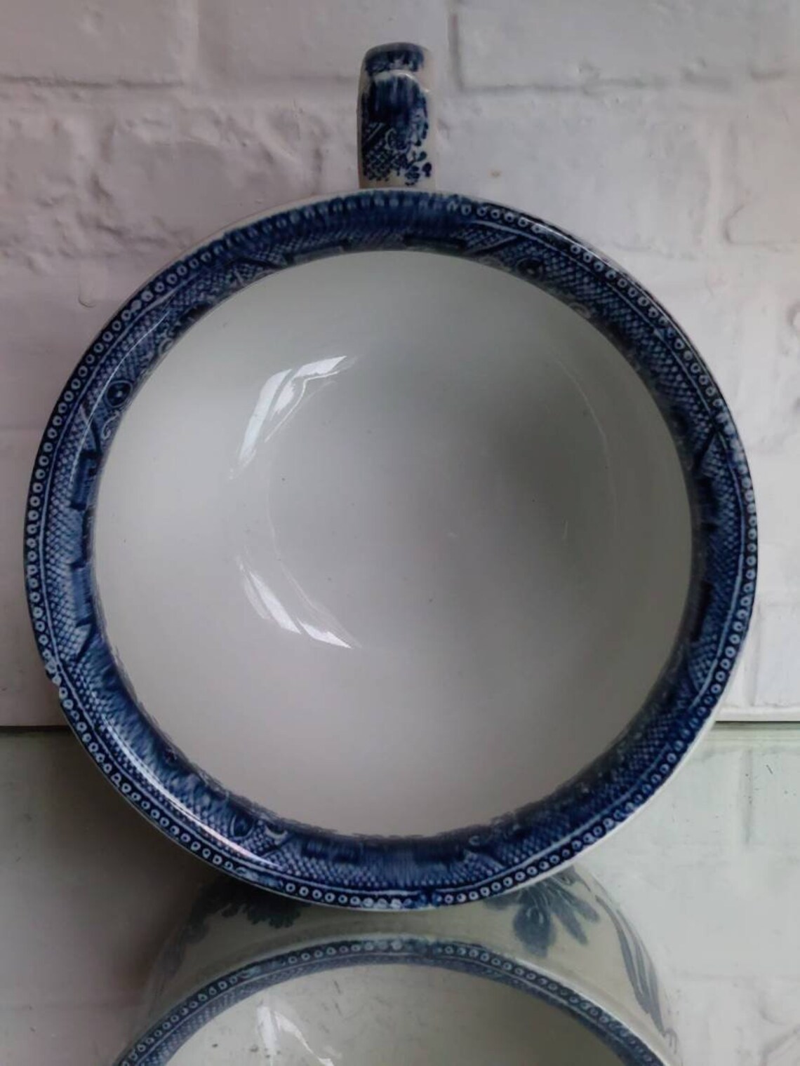 Rare Antique Maling cetem Ware Chamber Pot in - Etsy