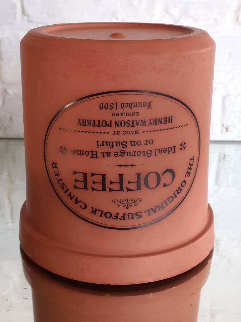 Vintage the Original Suffolk Henry Watson Pottery Terracotta - Etsy UK