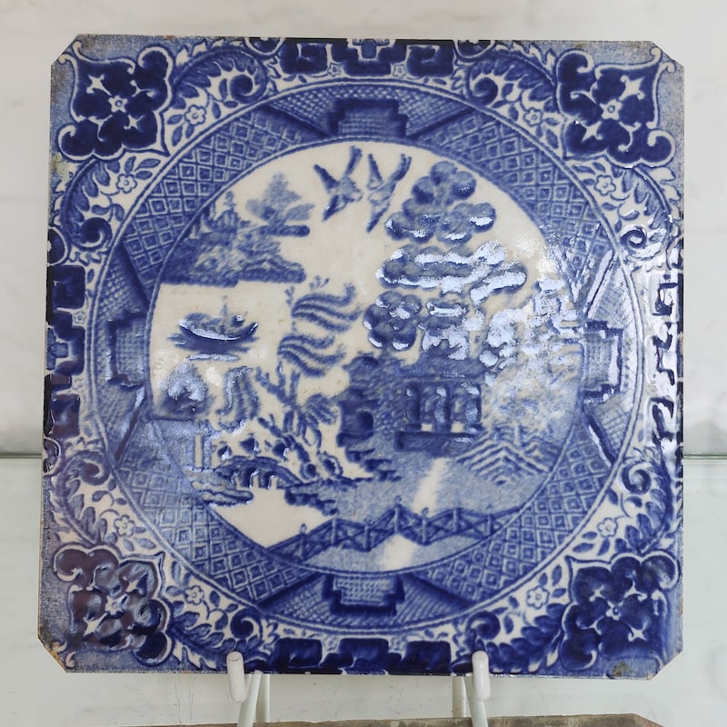 Blue Willow Tiles - Etsy