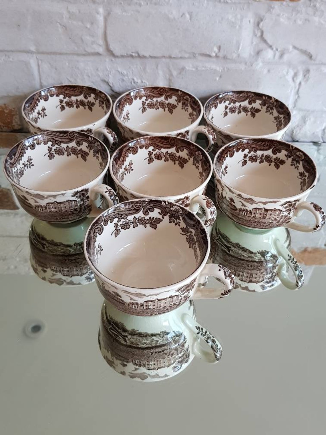 Royal Worcester palissy 1790 Avon Scenes Set of 6 - Etsy