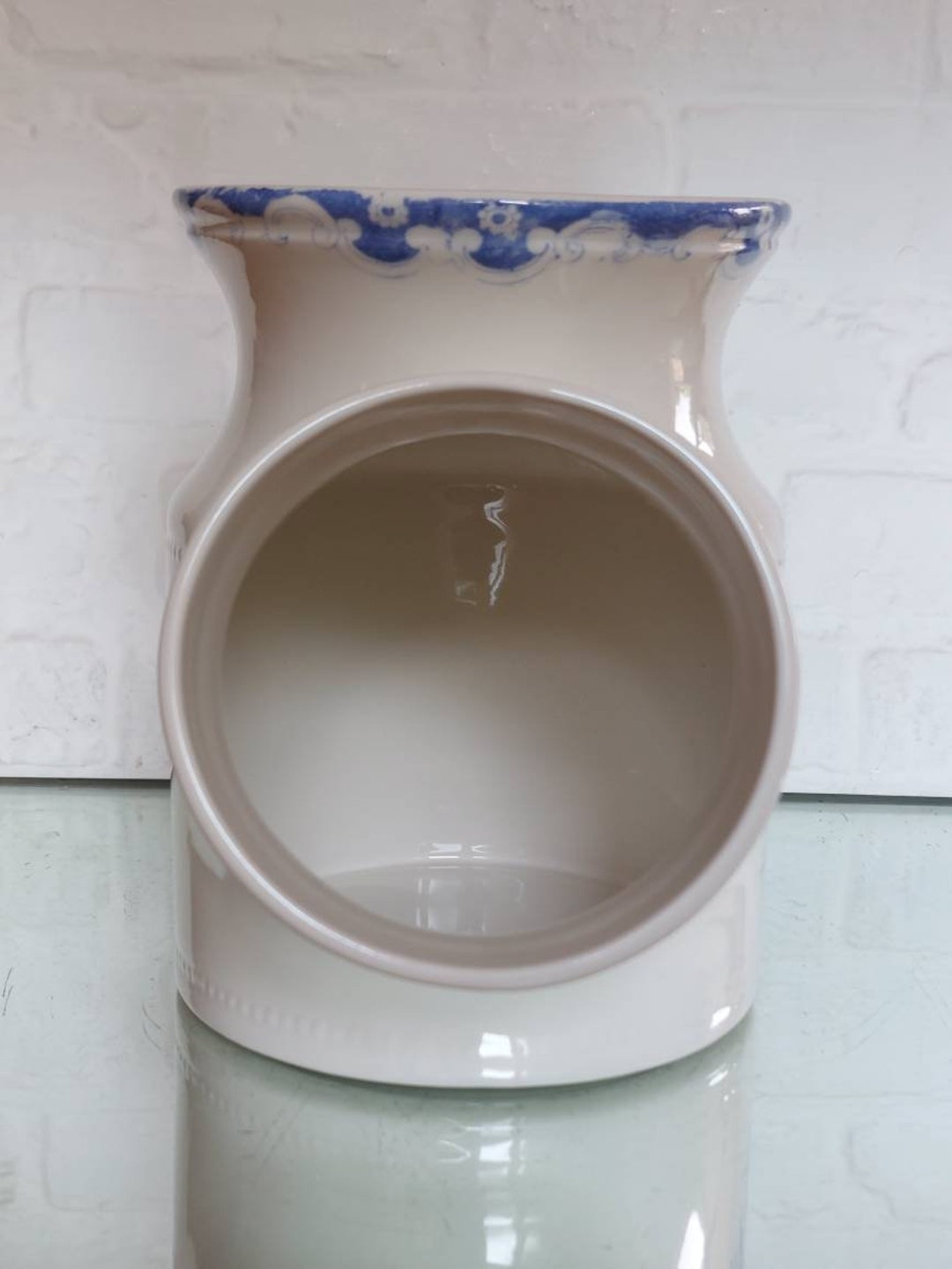 RARE Burleigh celeste LARGE Salt Pig by Fortnum - Etsy UK