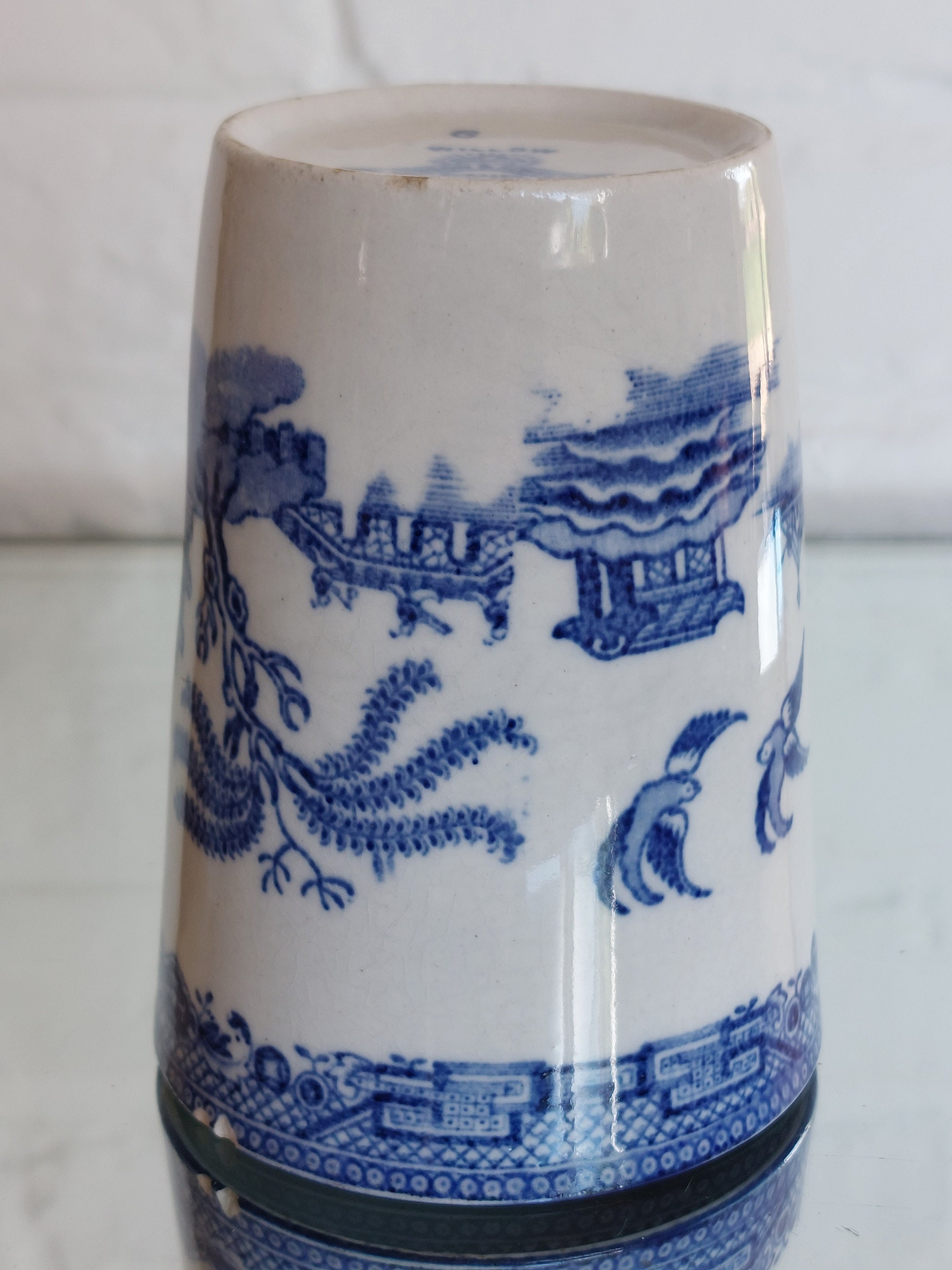 Rare "willow" Gibson & Sons Ltd Burslem England Beaker- Cup C1920 - Etsy