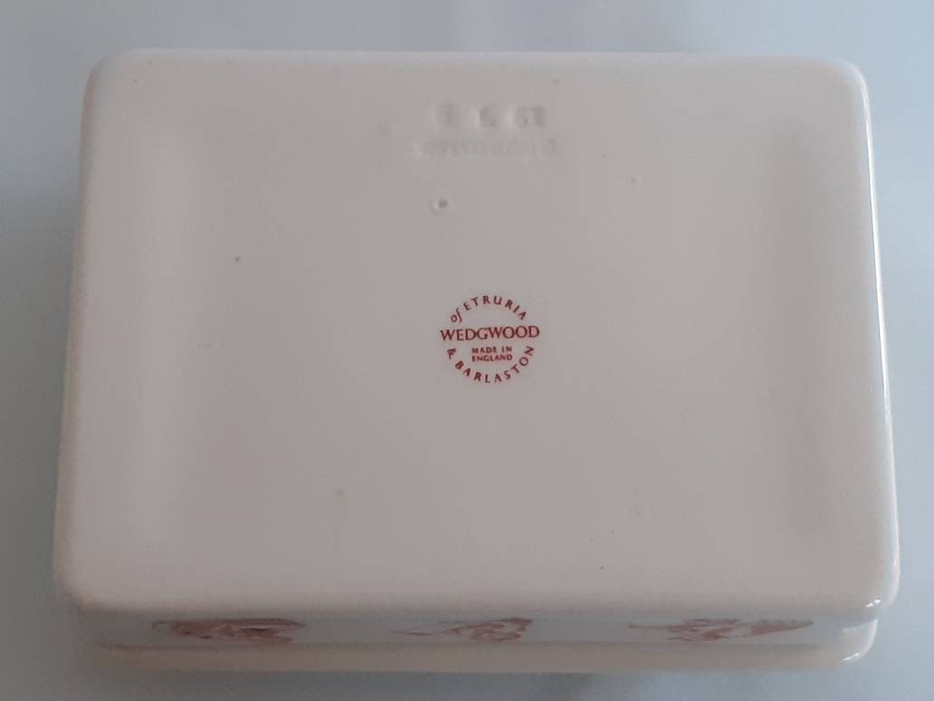 Original Wedgwood Wiggins Teape Group Papermakers Butter Dish | Etsy ...
