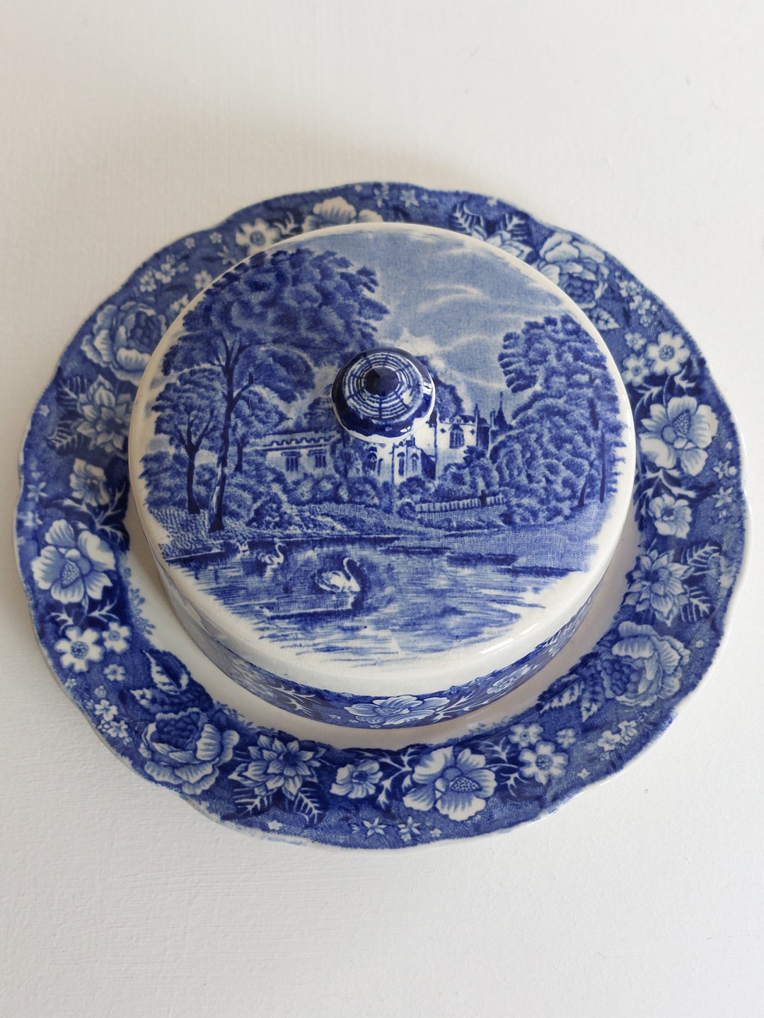 Rare Palissy Pottery, Staffordshire Thames River Scenes "strawberry ...