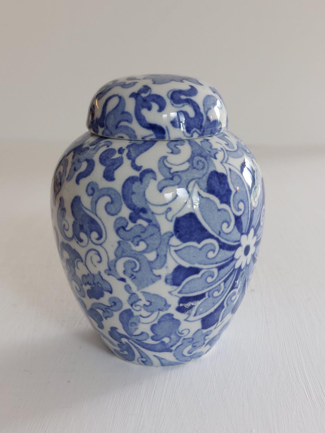 Rare Antique Wood & Sons "chung" Pattern Small Lidded Jar C1900- 20 - Etsy