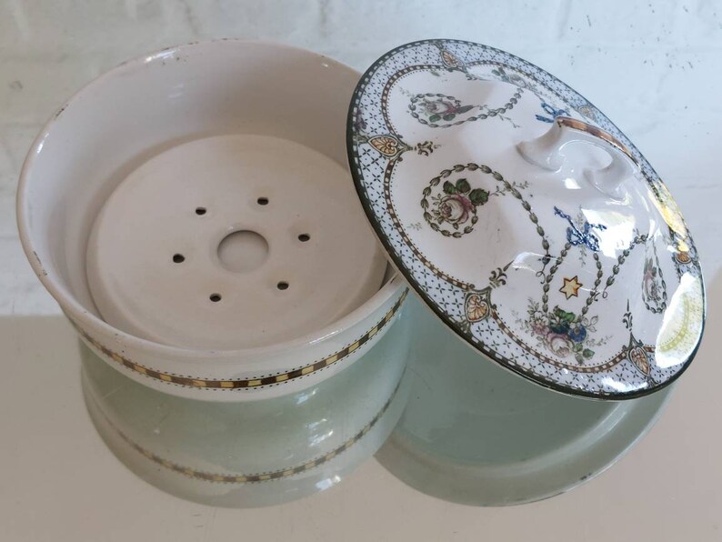 Rare Antique Royal Corona Ware S. Hancock & Sons "stella" Ceramic 3 ...