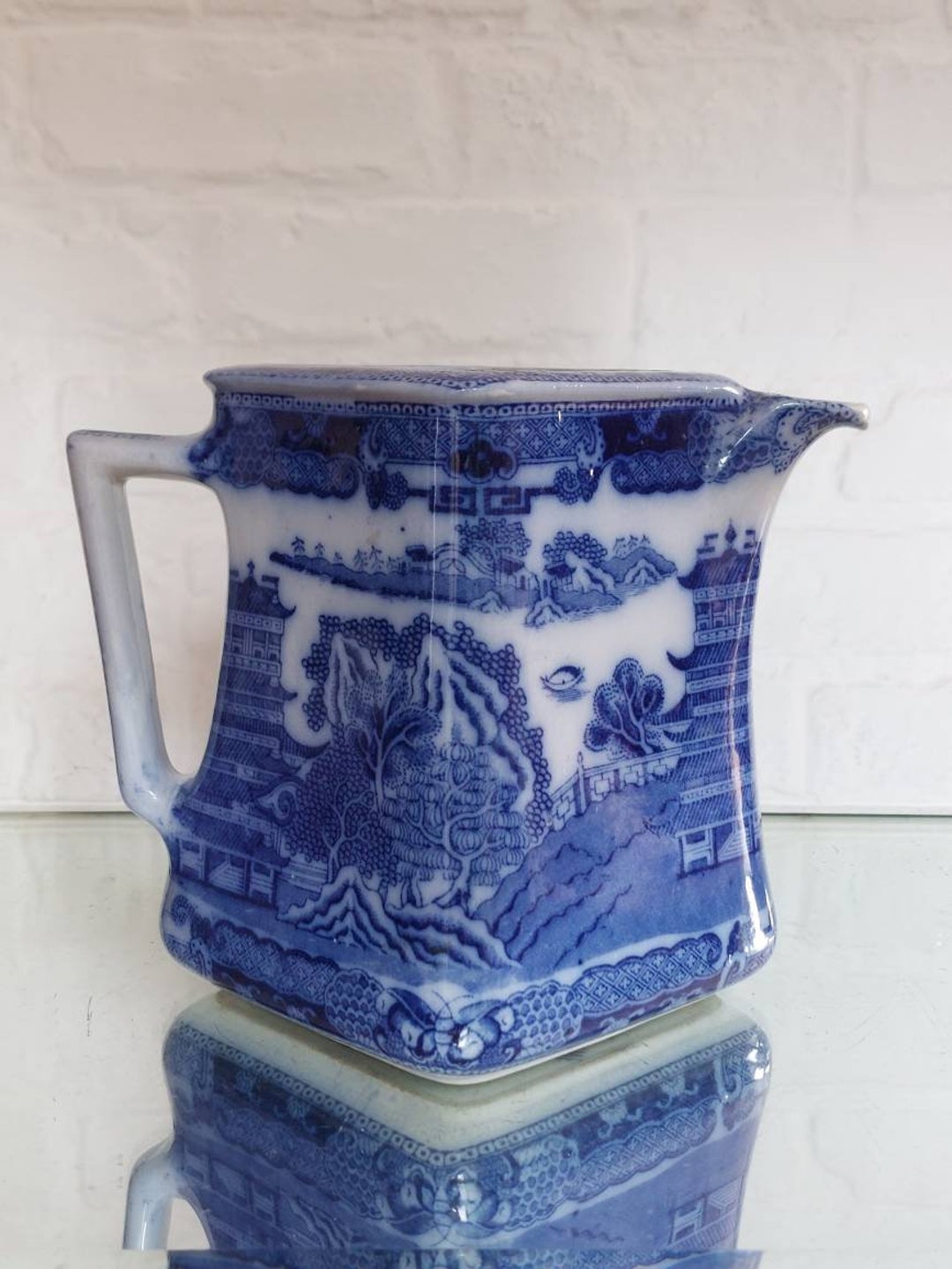 Rare Antique 1920's Original Ringtons Flow Blue Tea - Etsy UK