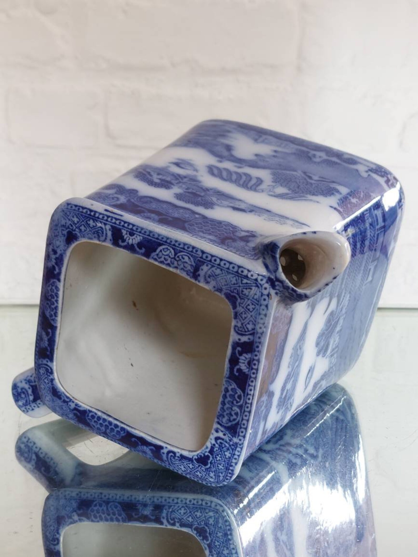 Rare Antique 1920's Original Ringtons Flow Blue Tea - Etsy UK