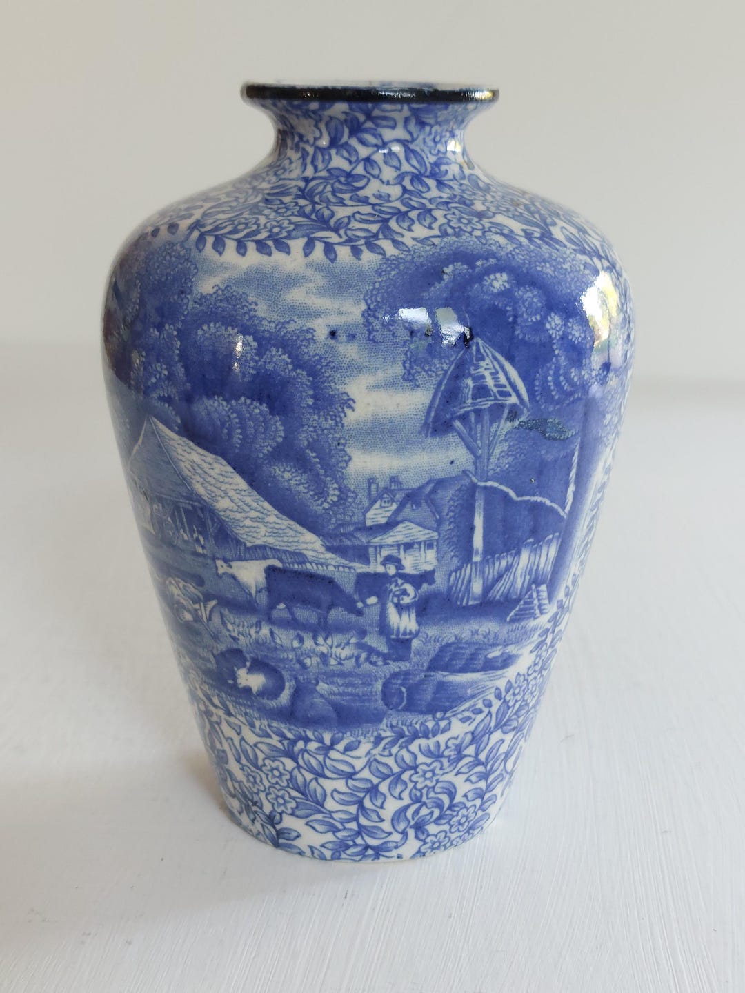 Rare Antique James Kent Fenton Ye Olde Foley Ware Small Vase C1900 - Etsy