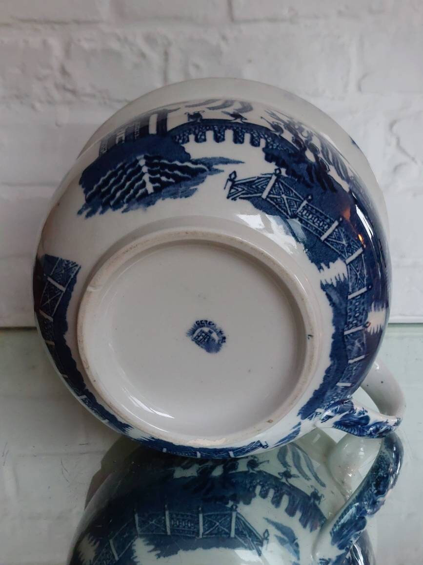 Rare Antique Maling cetem Ware Chamber Pot in | Etsy
