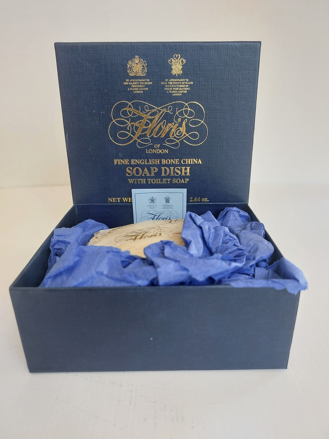 Rare Authentic Floris of London Ceramic Fine English Bone China Soap ...