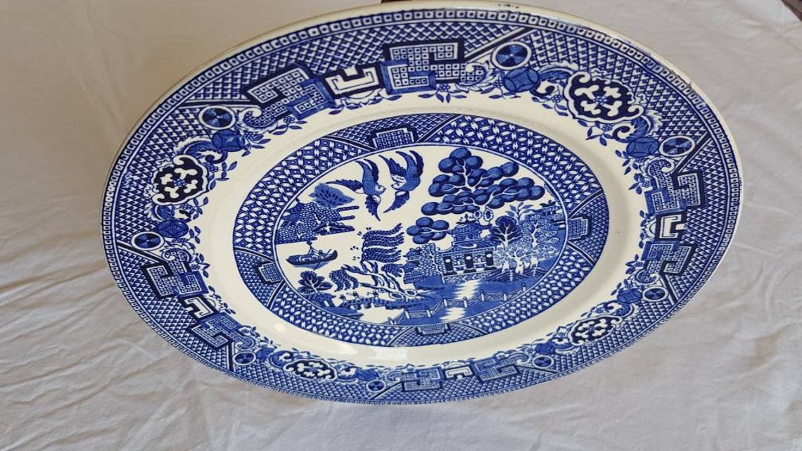 Swinnertons Staffordshire England old Willow - Etsy