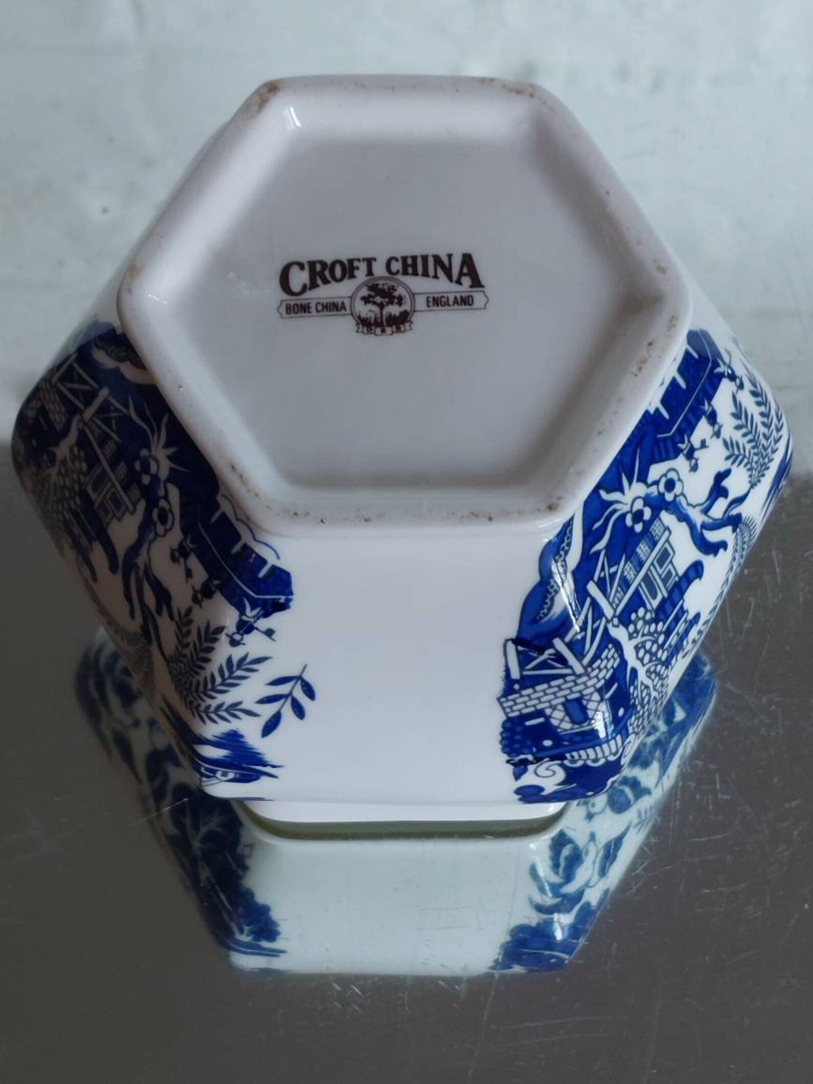 Bone China "croft China" England Sugar Bowl "willow Pattern" - Etsy