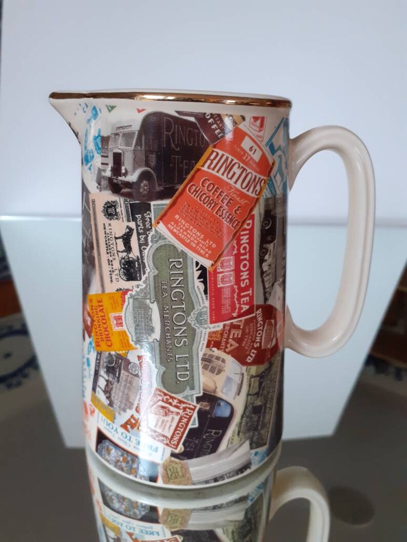 Ringtons Tea Label Water Jug Wade Ceramics Ltd 5.7 Tall - Etsy UK