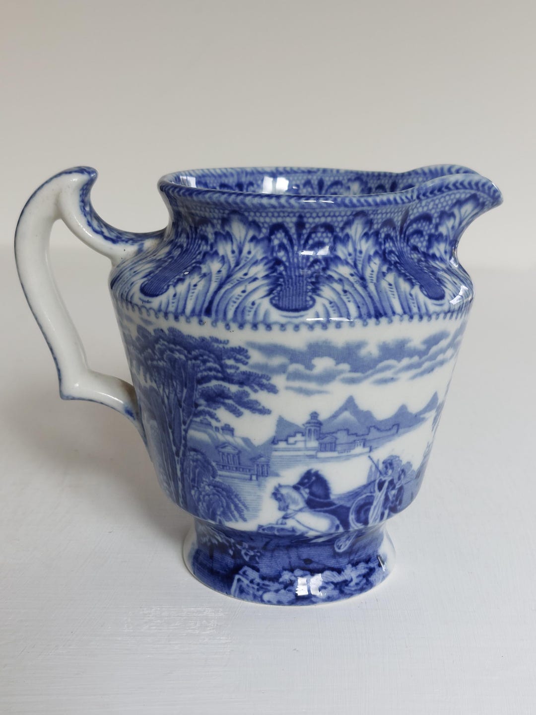 Antique Cauldon England Chariot Small Jug- Creamer C1920 - Etsy