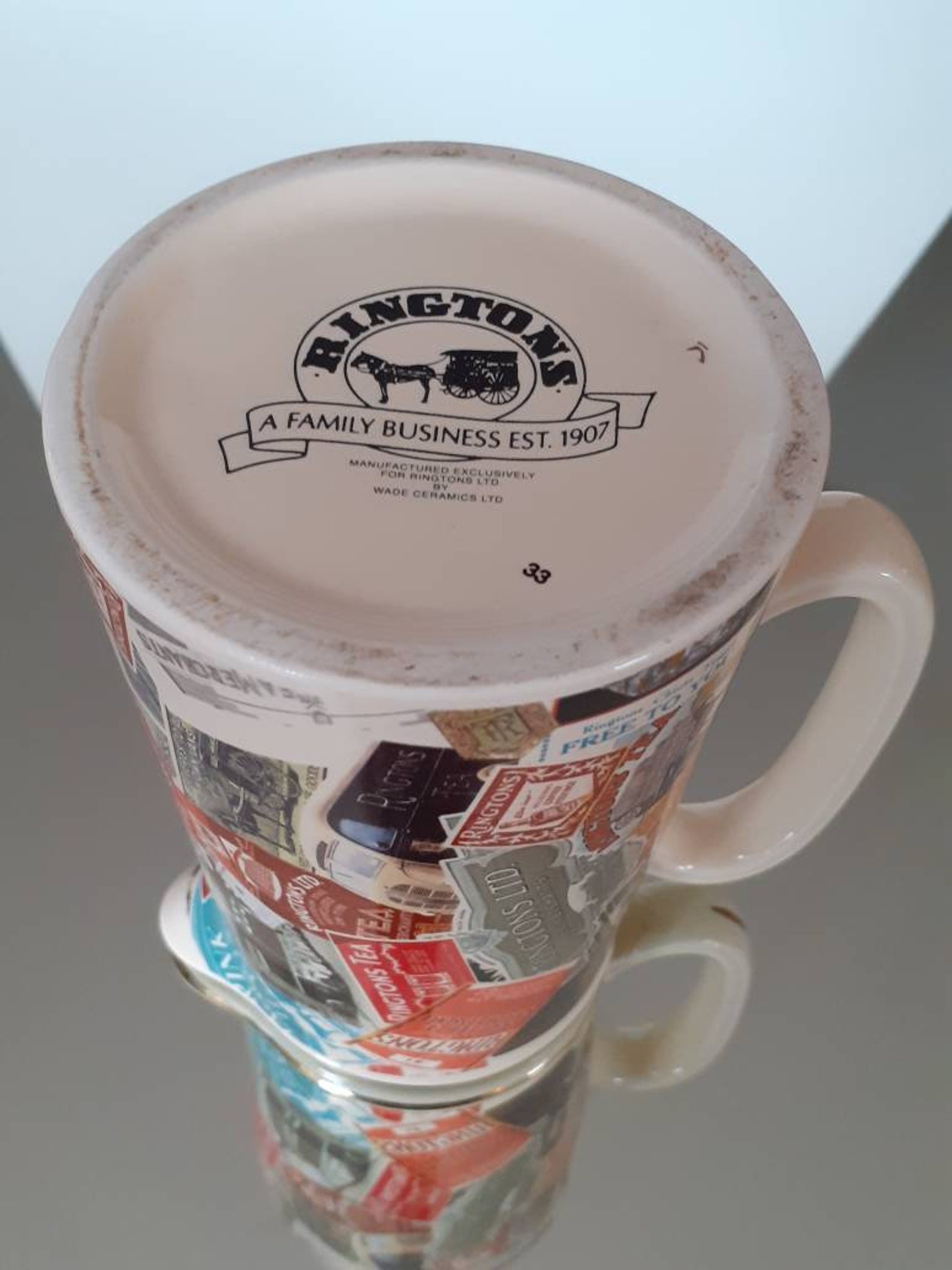 Ringtons Tea Label Water Jug Wade Ceramics Ltd 5.7 Tall | Etsy