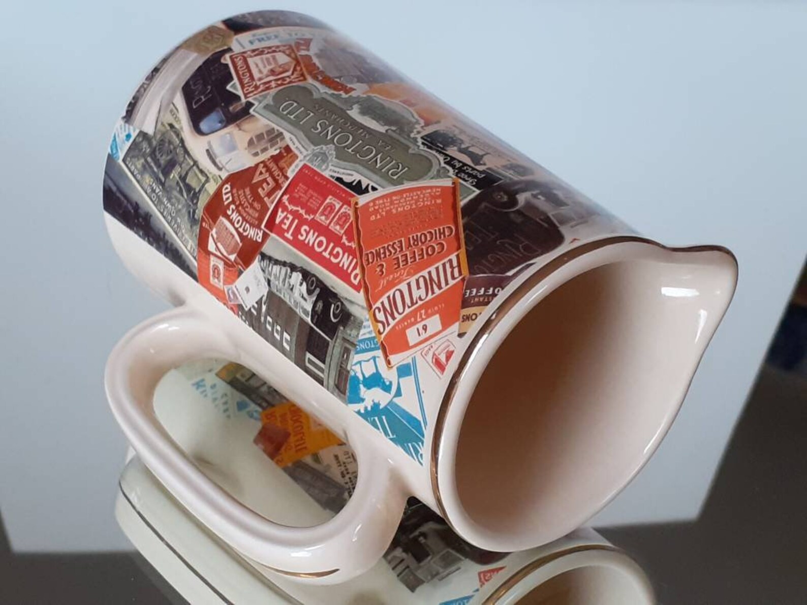 Ringtons Tea Label Water Jug Wade Ceramics Ltd 5.7 Tall | Etsy