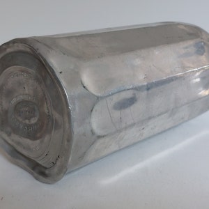 Rare WW1- WW2 "diamond" British Made Pure Aluminum Water Bottle- Flask ...