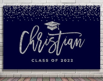 Navy Blue Graduation Decorations - Etsy