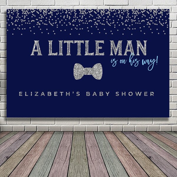 Little Man Backdrop - Etsy