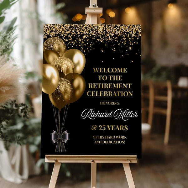 Black and Gold Party Decorations - Etsy