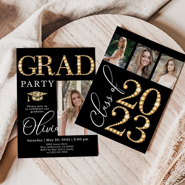 Graduation Party Invitations 2023 - Etsy