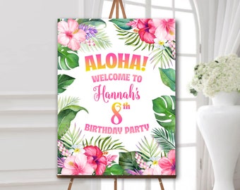 Aloha Welcome Sign | Etsy