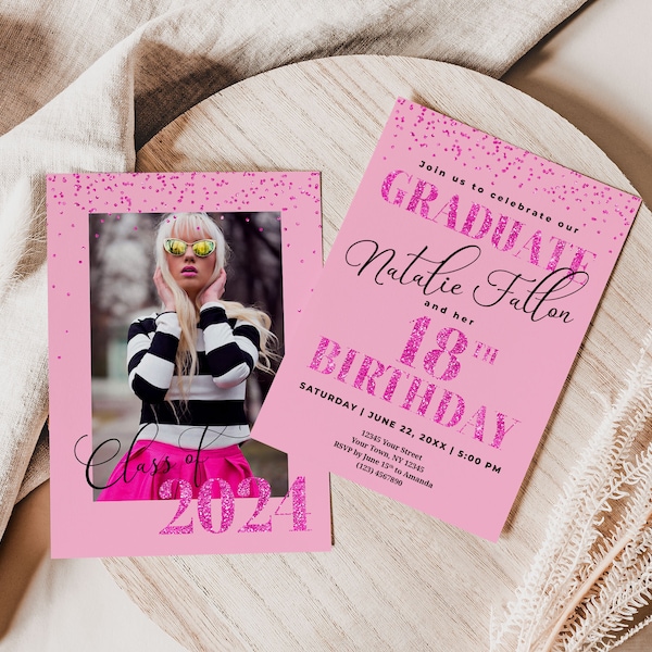 Pink Graduation - Etsy